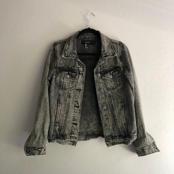 Jackets & Coats | Gray Denim Jacket | Poshmark